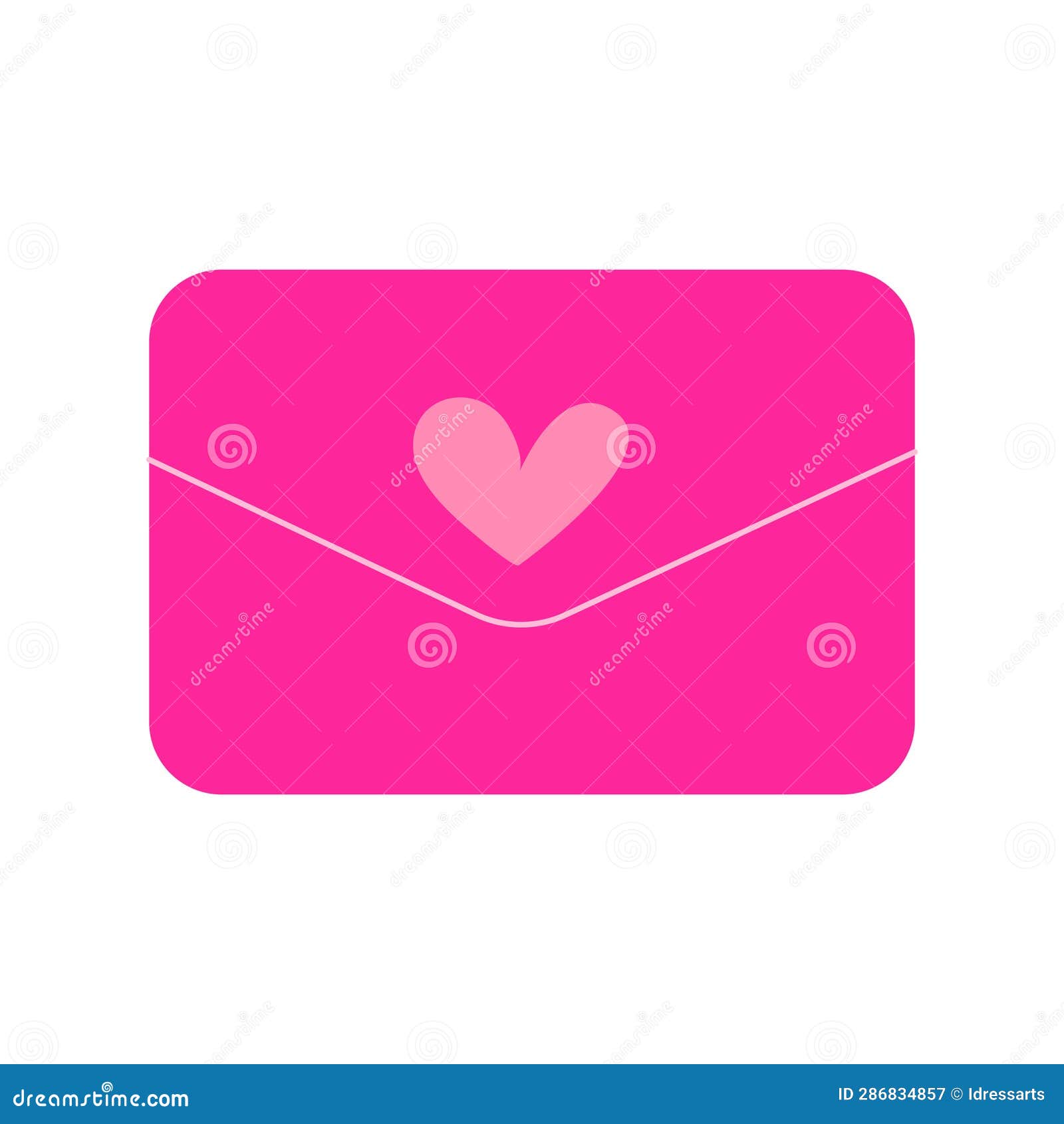 Barbie Pink. Cute Pink Barbie Envelope Stock Vector - Illustration of ...