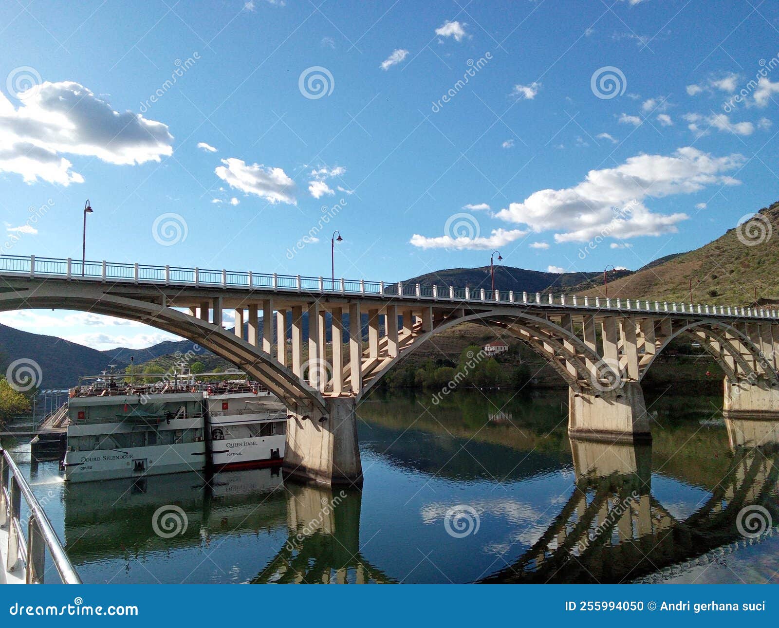 Barca de Alva bridge stock photo. Image of landmark - 255994050