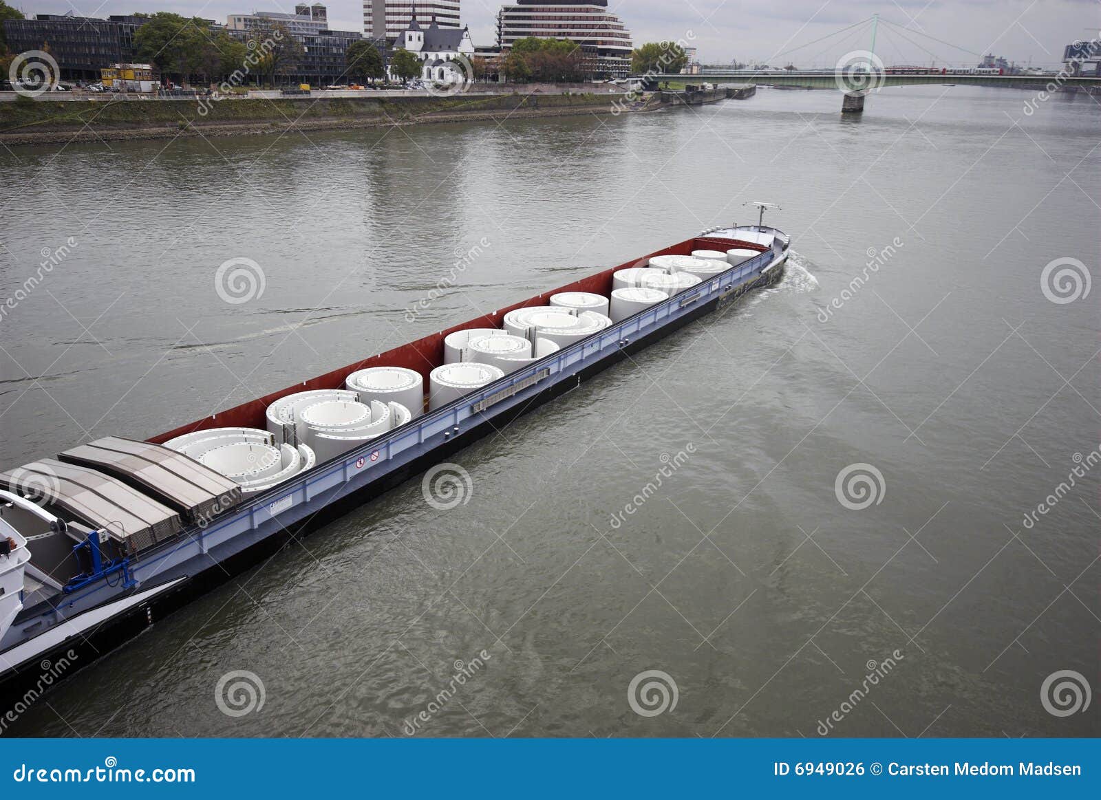 Barca do rio foto de stock. Imagem de horizontal, barca - 6949026