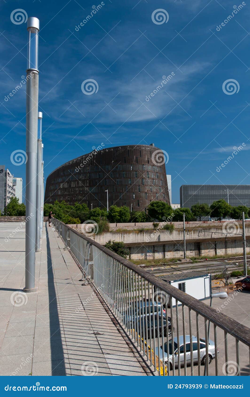 Barcelona Biomedical Research Park Stock Image - Image of moden ...