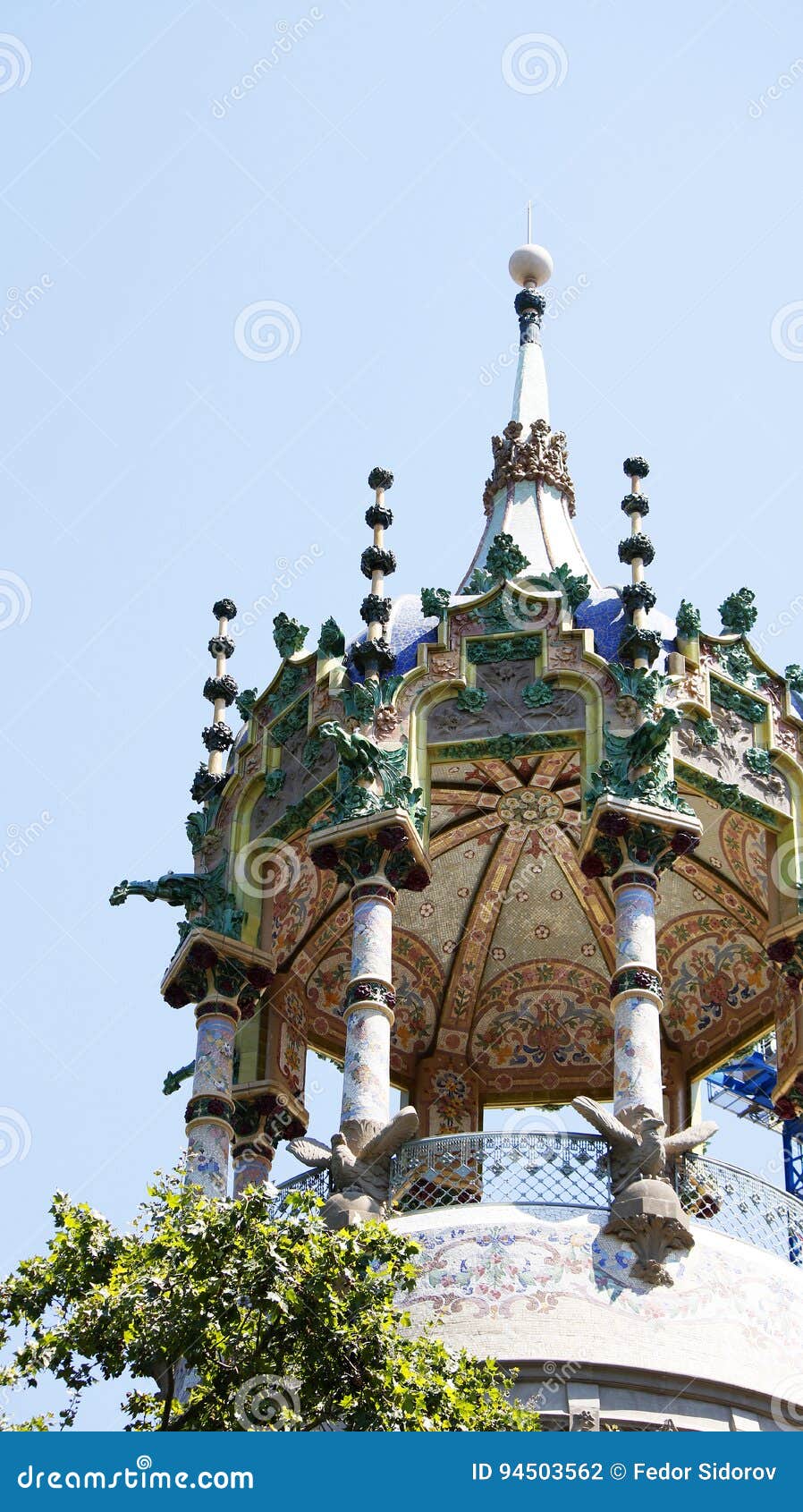 Barcelona Building Elements Editorial Photography - Image of spain ...