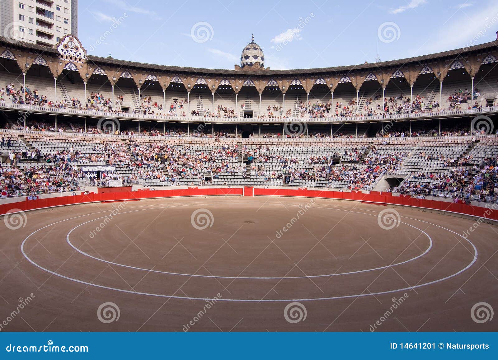 Barcelona Bullfighting Stadium Editorial Photo - Image of traditional ...