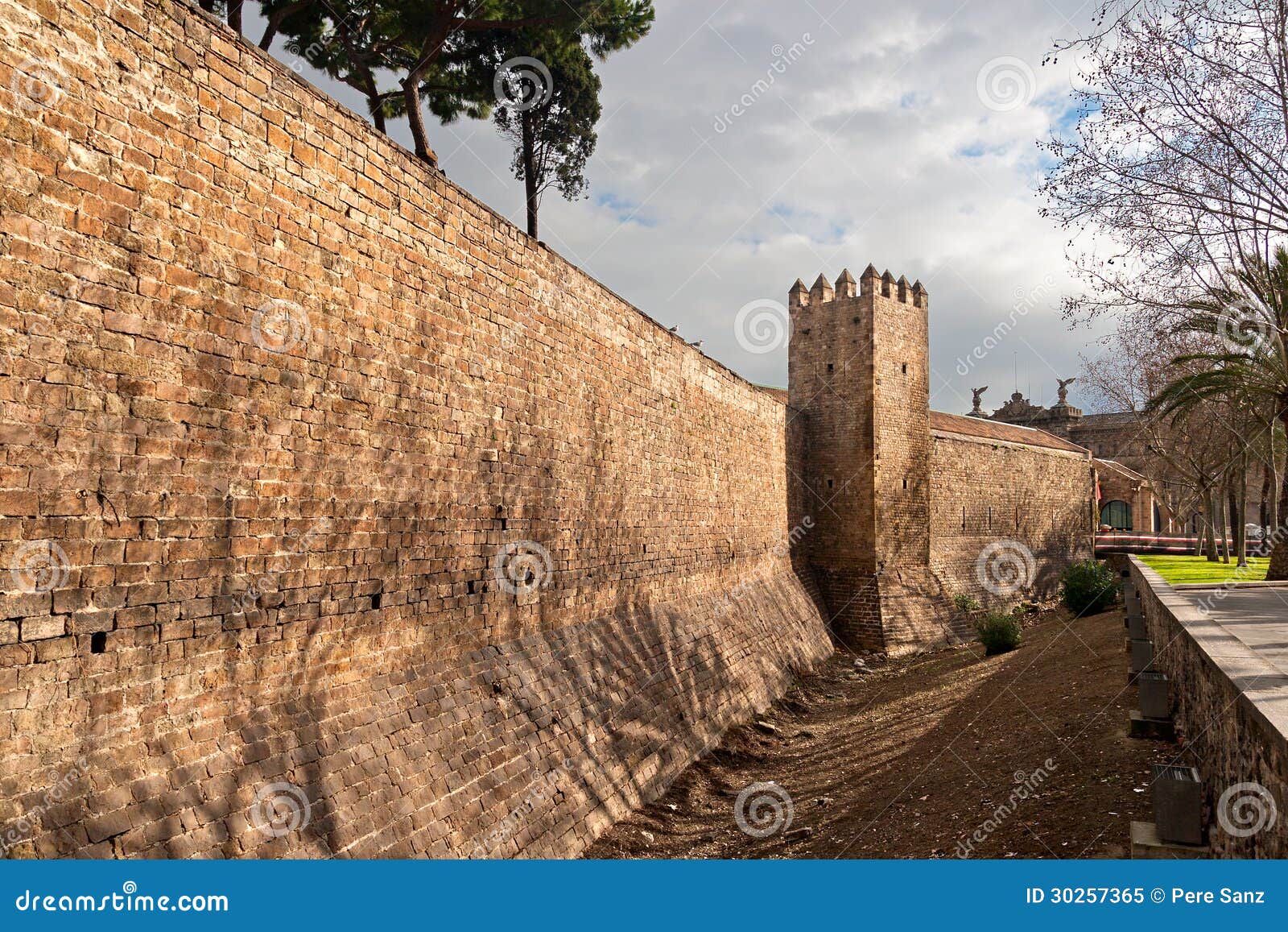 Medieval Walls Of Historical City Avila, Spain Royalty-Free Stock Photo ...