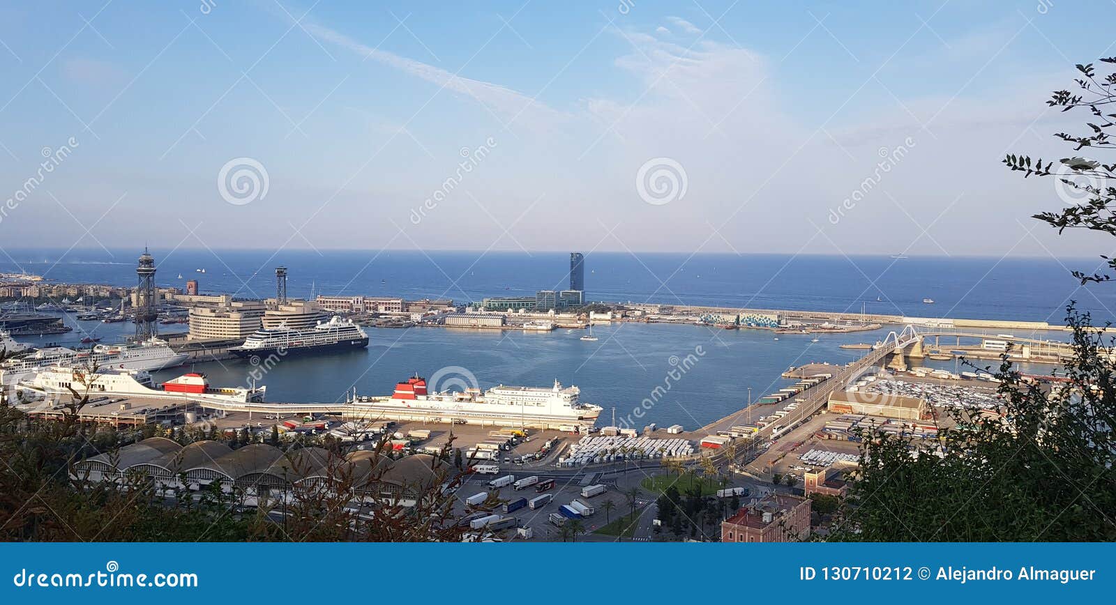 Barcelona& X27;s Harbor Editorial Photography - Image of beautiful ...