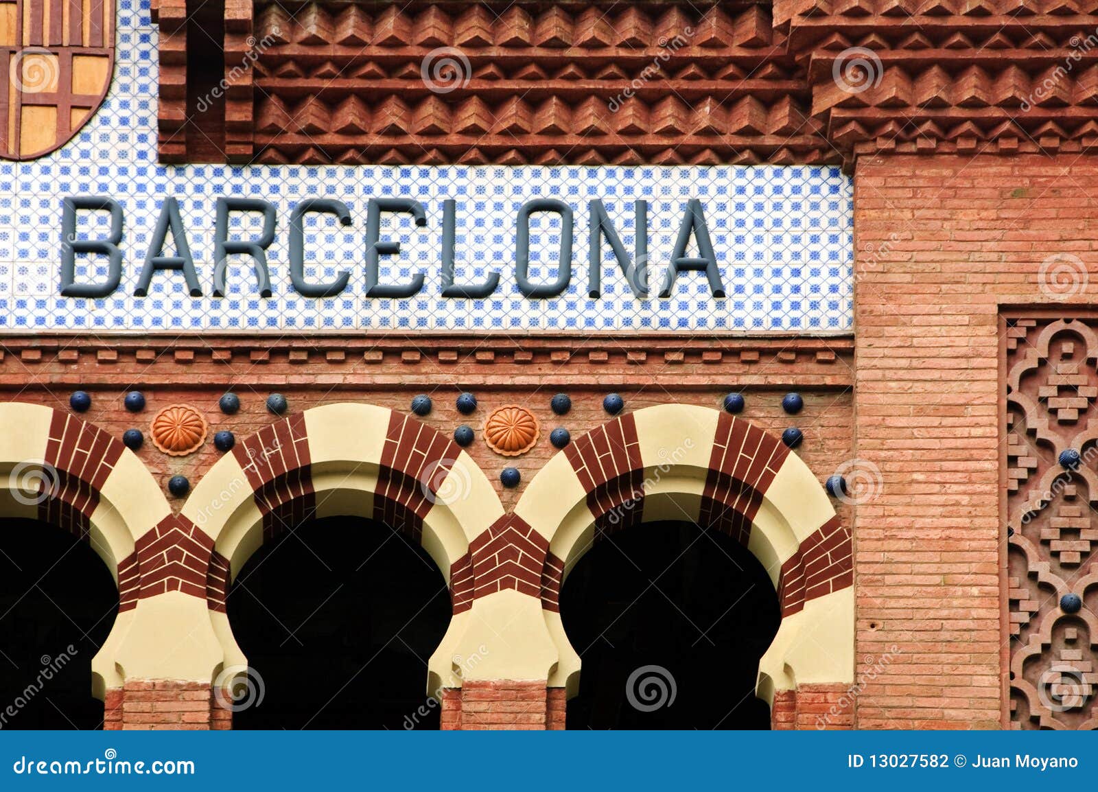 Barcelona sign stock photo. Image of barcelona, destination - 13027582