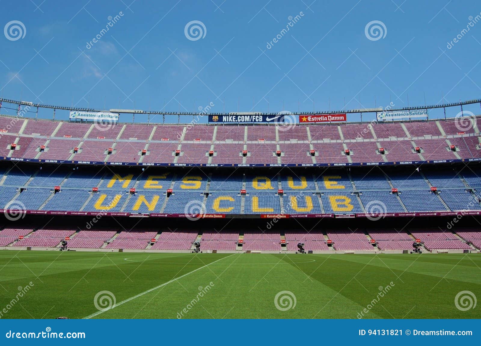 Barcelona Stadium editorial photo. Image of stadium, football - 94131821