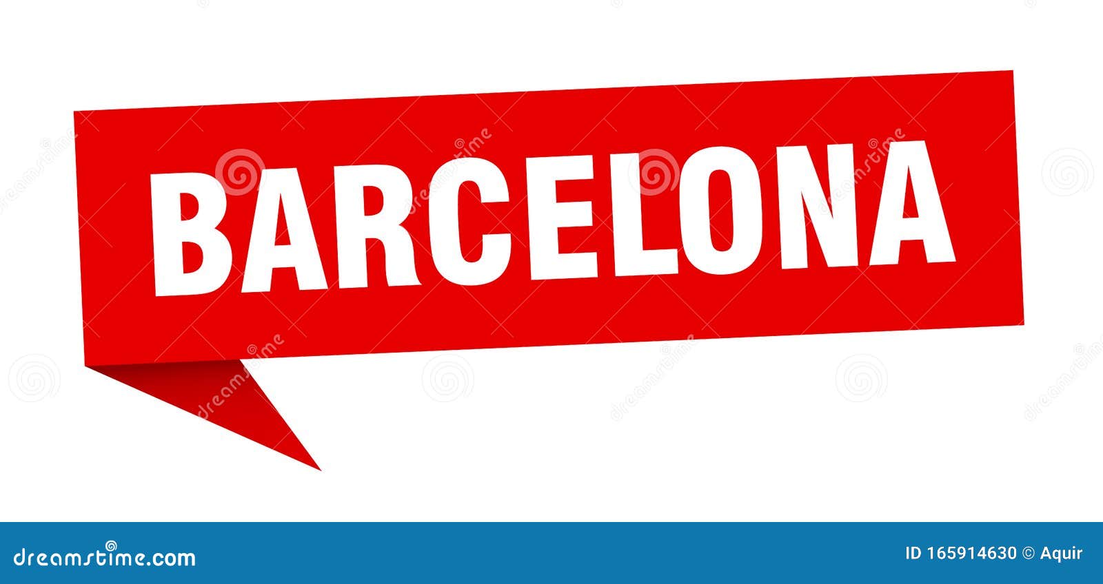 Barcelona Sticker. Barcelona Signpost Pointer Sign Stock Vector ...