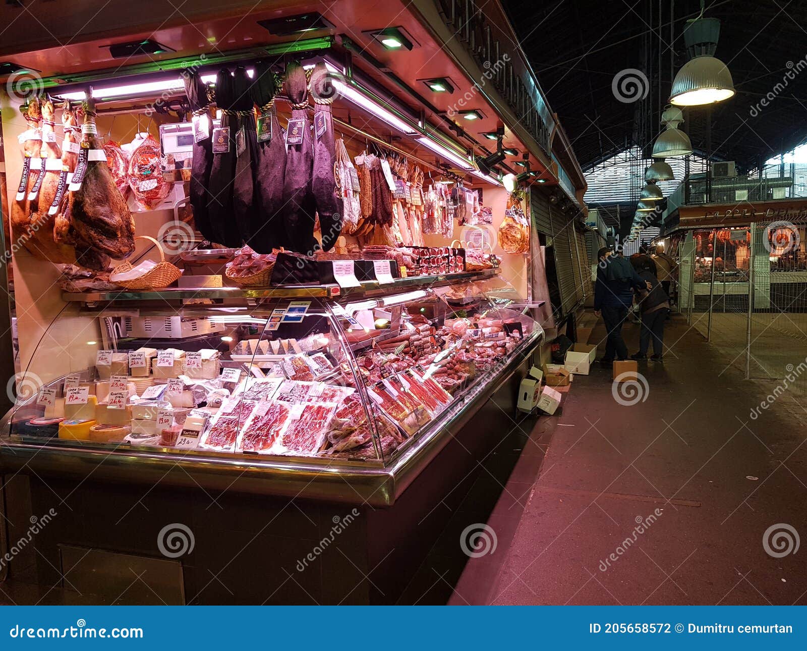 Barcelona Supermercato Sweets Editorial Photography - Image of city ...