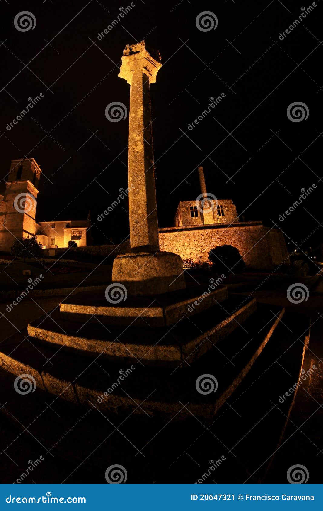 Barcelos Castle stock image. Image of castle, barcelos - 20647321