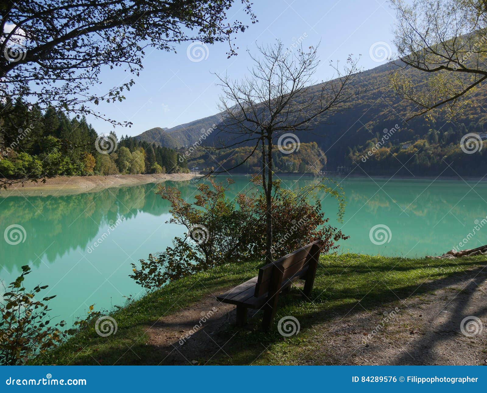 Barcis Lake stock photo. Image of friuli, venezia, panorama - 84289576