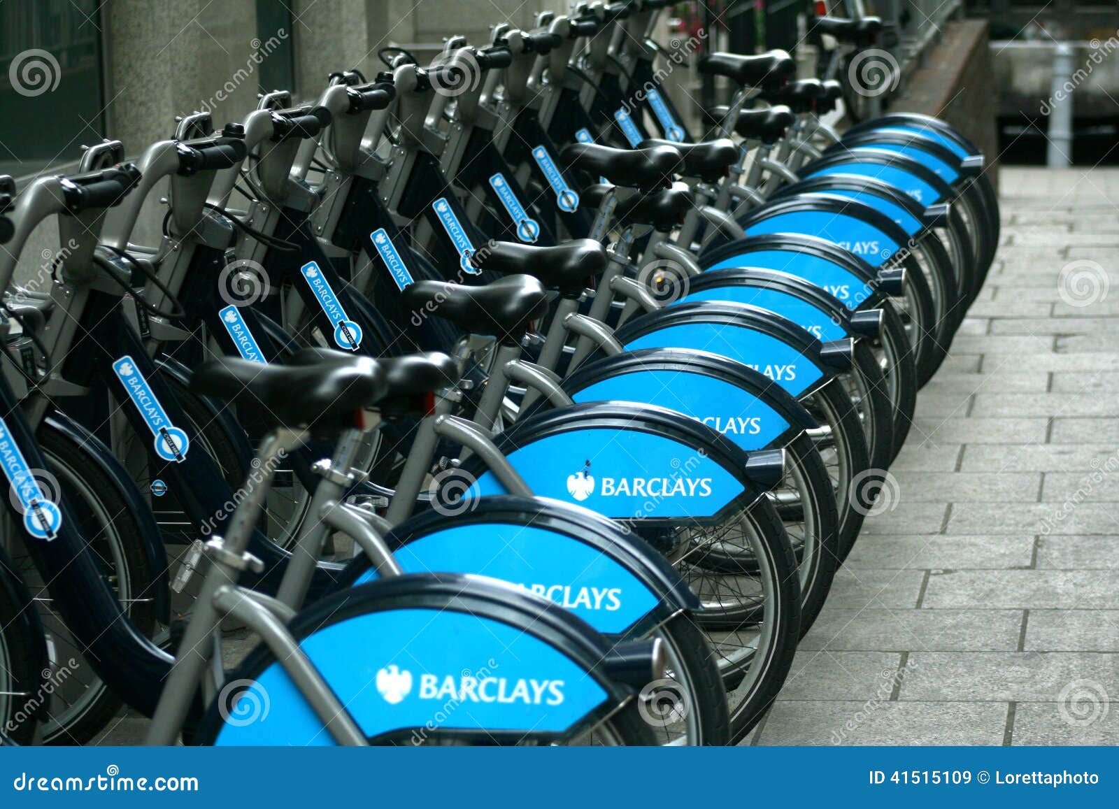 Barclays bikes editorial stock image. Image of great - 41515109
