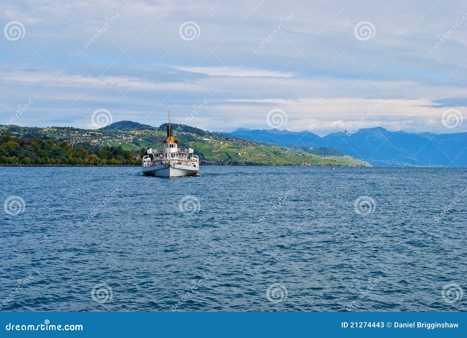 Barco de Ginebra del lago imagen de archivo. Imagen de pasajero - 21274443