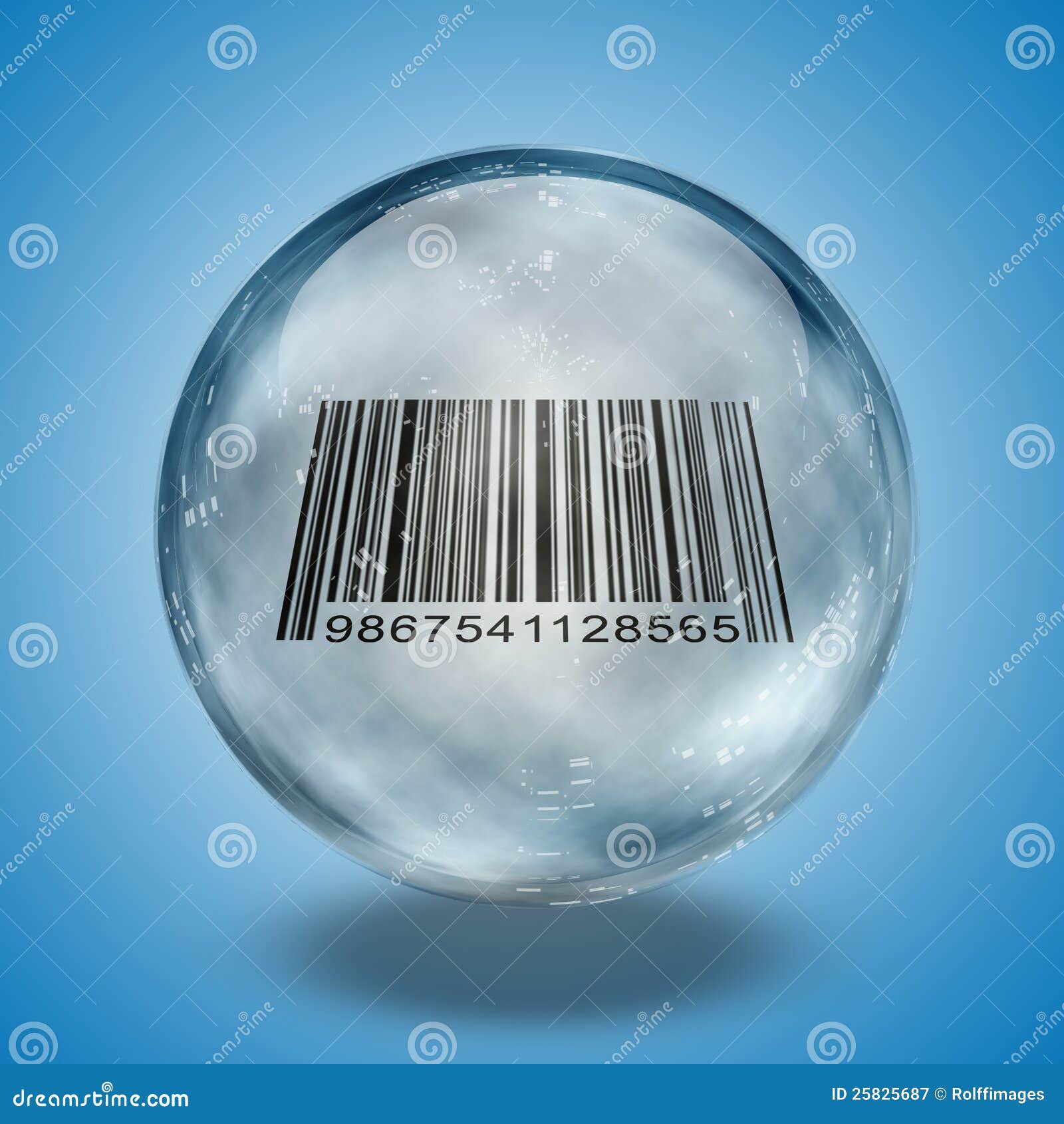 Barcode stock illustration. Illustration of conceptual - 25825687