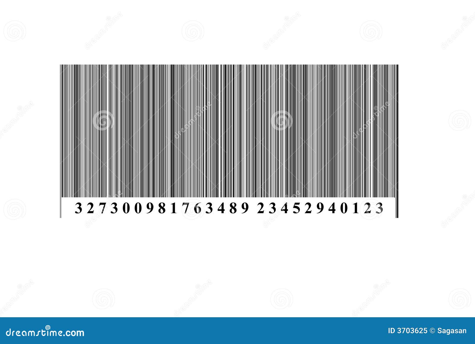 Barcode stock illustration. Illustration of isbn, print - 3703625