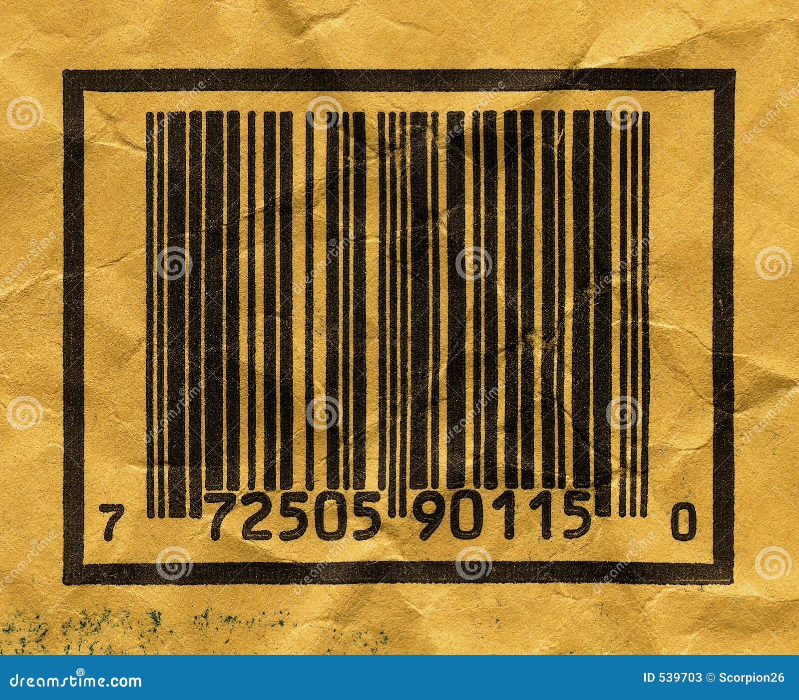 Barcode stock image. Image of information, send, depth - 539703
