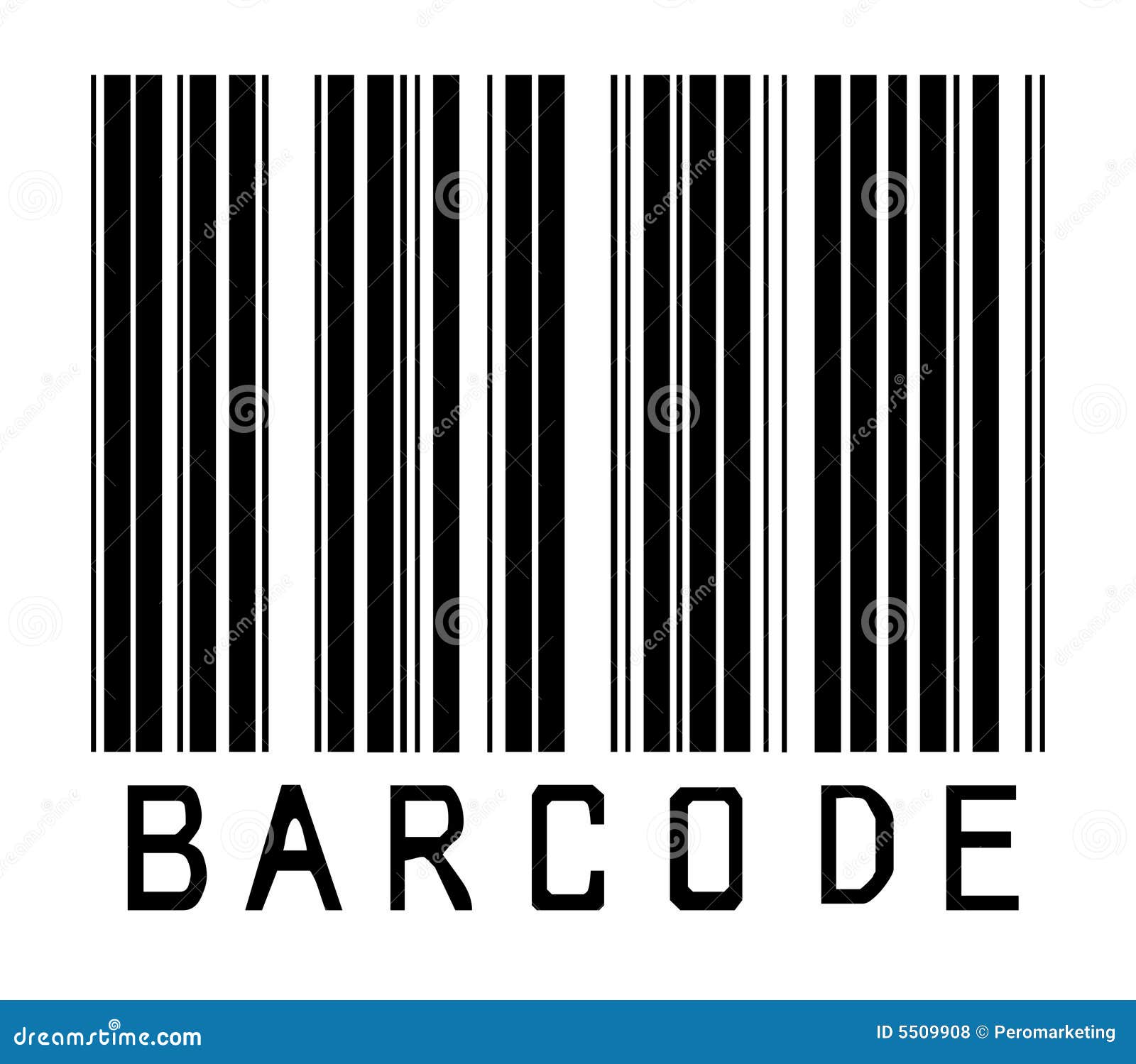 Barcode stock illustration. Illustration of product, sale - 5509908