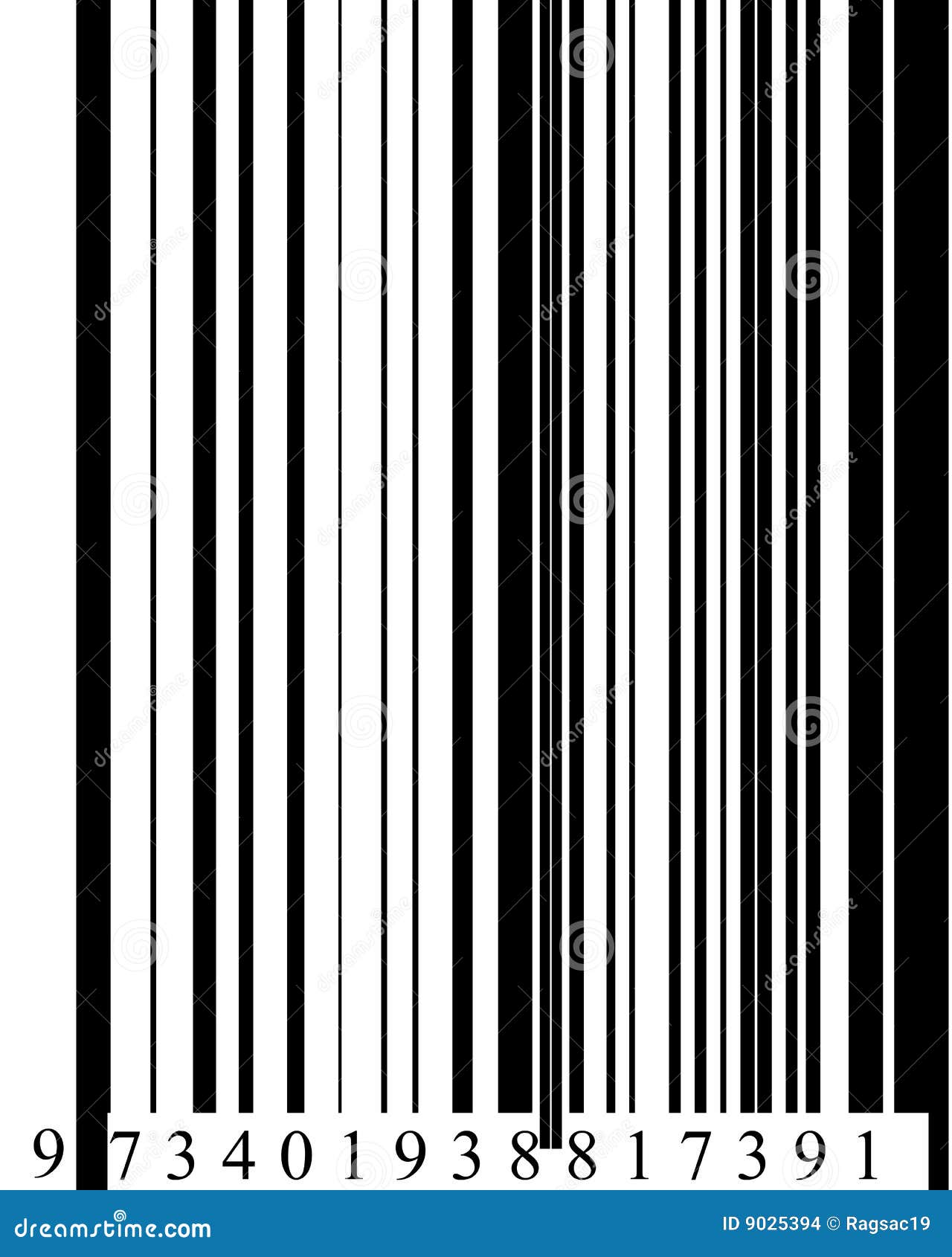 Barcode stock illustration. Illustration of register, code - 9025394
