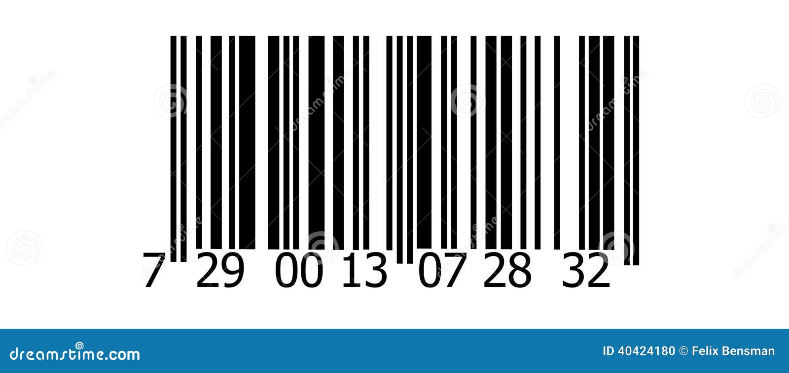 Barcode Man Royalty-Free Stock Photography | CartoonDealer.com #6973451