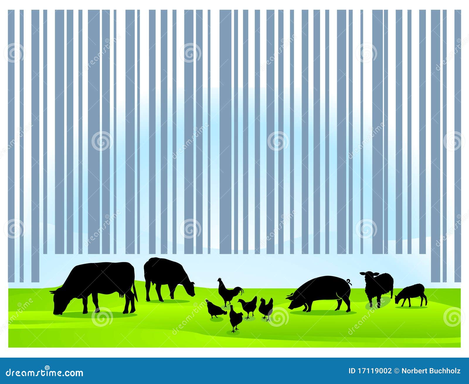 Barcode agriculture stock vector. Illustration of data - 17119002