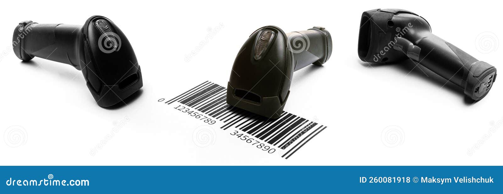 Barcode Background Collection. Reader Laser Scanner For Warehouse ...