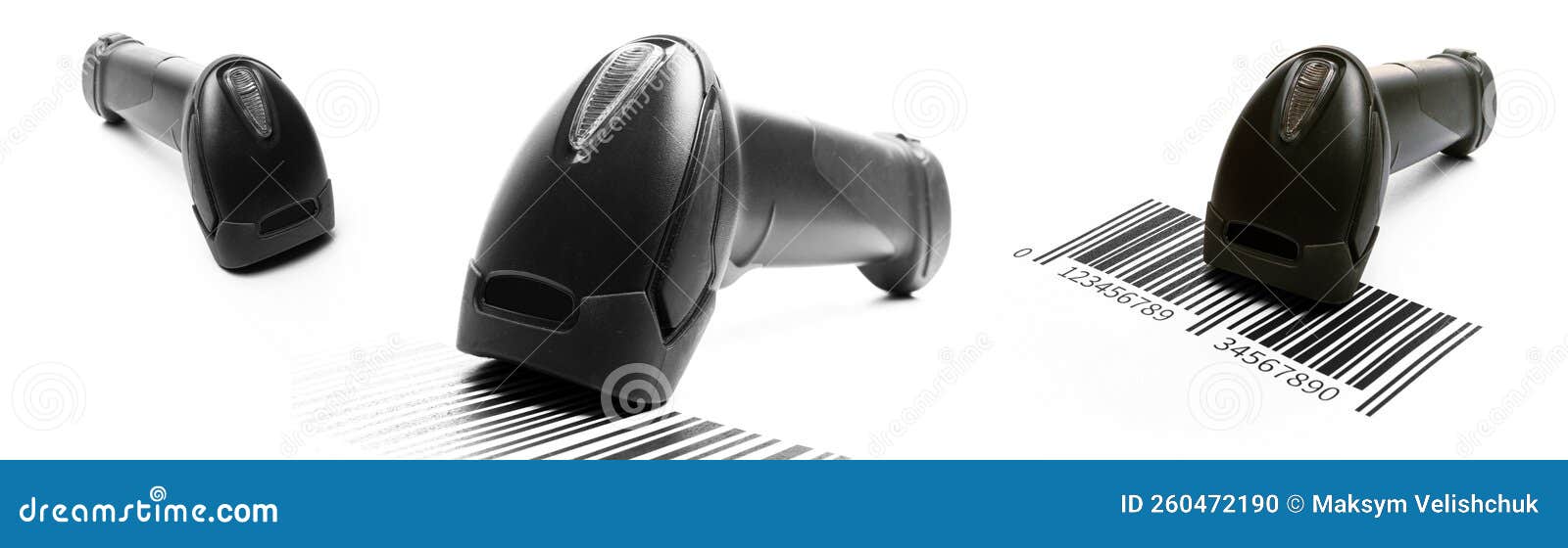 Barcode Background Collection. Reader Laser Scanner For Warehouse ...