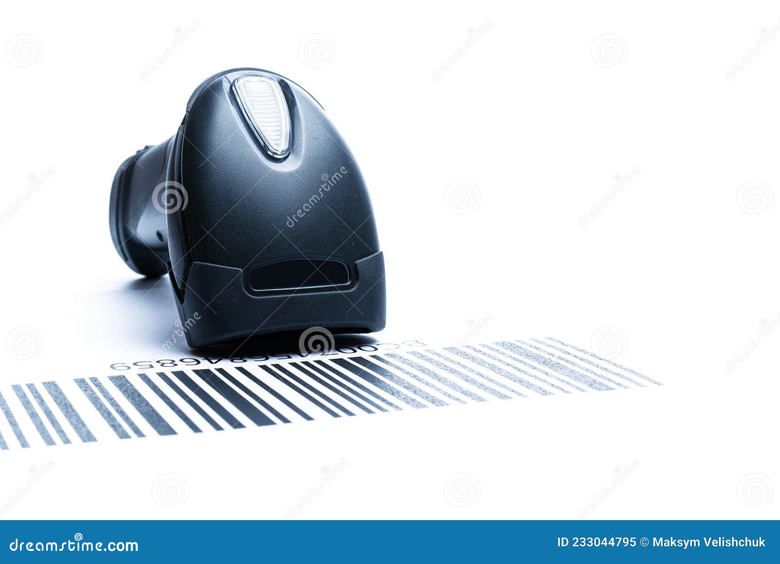 Barcode Background. Reader Laser Scanner For Warehouse. Retail Label ...