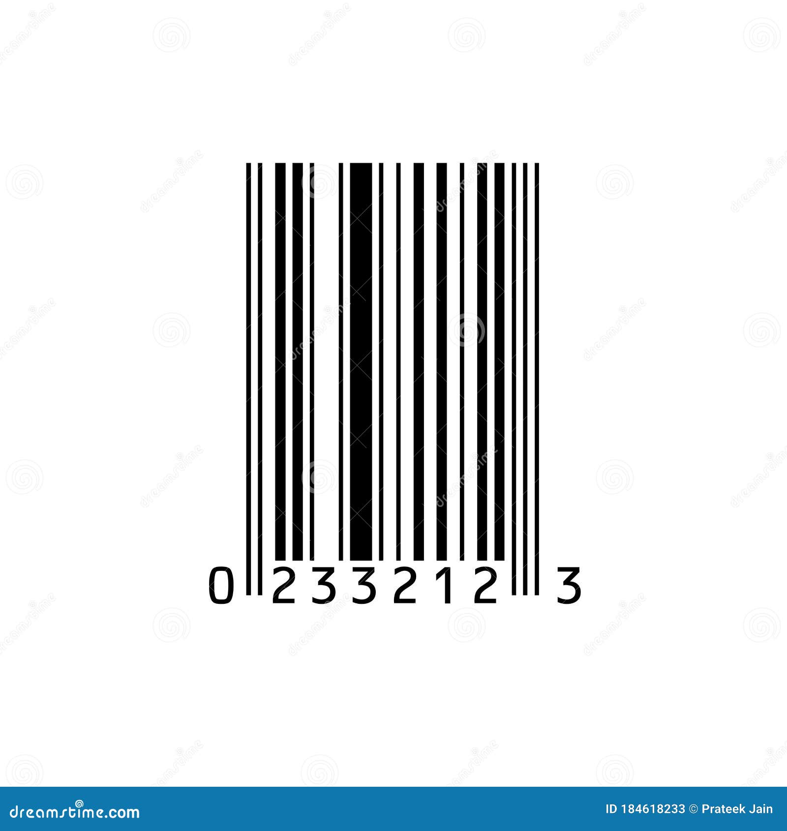 Barcodes Set. Machine-readable Data Representation With Parallel Lines ...