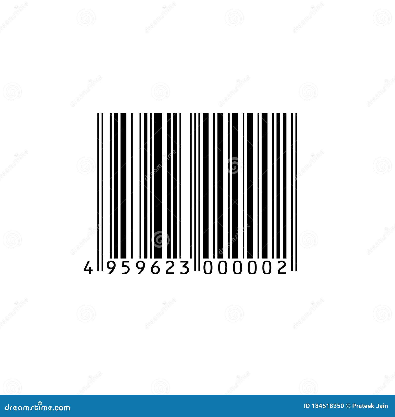 Barcodes Set. Machine-readable Data Representation With Parallel Lines ...