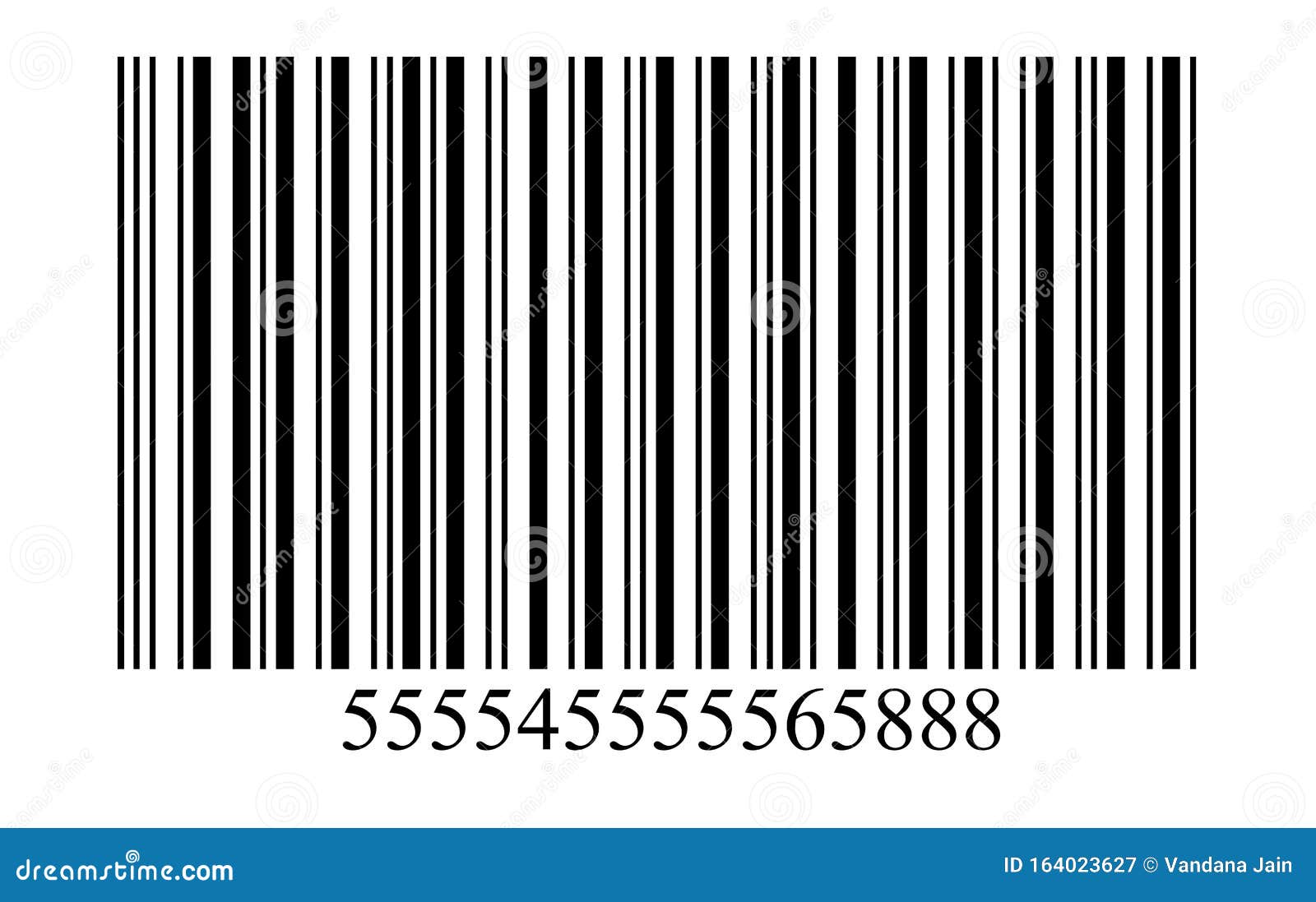 Barcode.Barcode Vector.a Simple Black Barcode Like it is Used on Nearly ...
