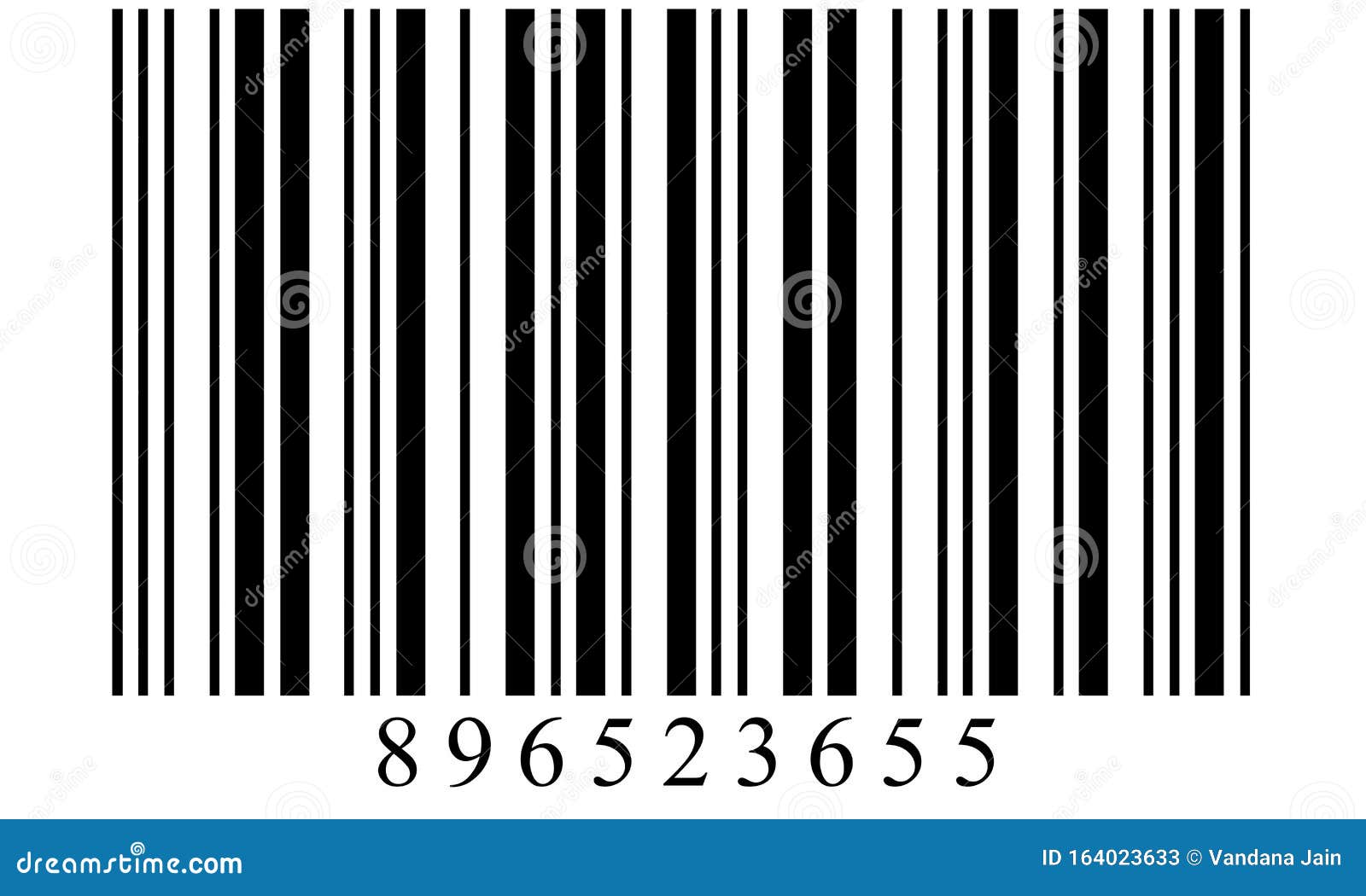 Barcode.Barcode Vector.a Simple Black Barcode Like it is Used on Nearly ...