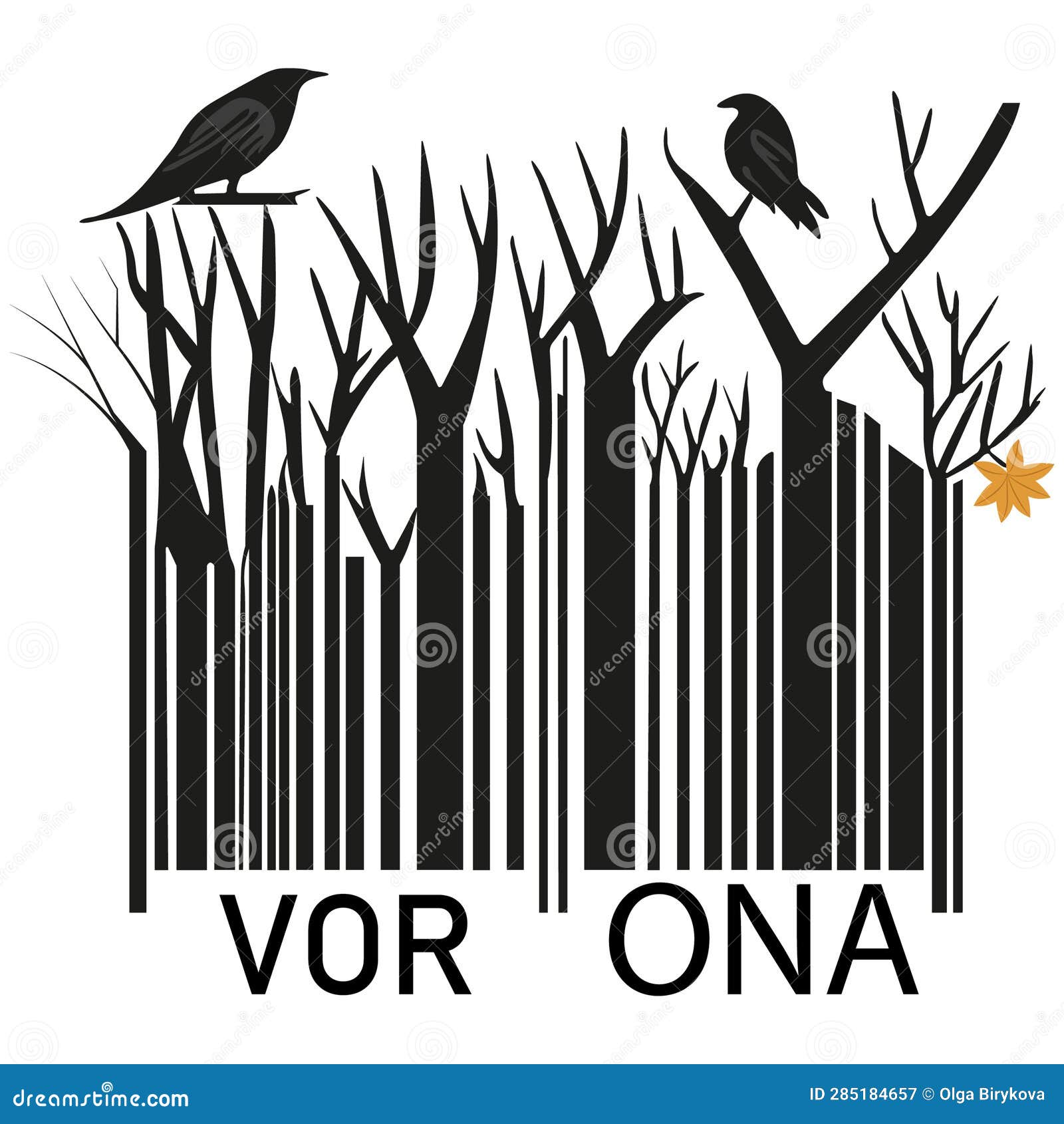 Barcode stock illustration. Illustration of wing, fashion - 285184657