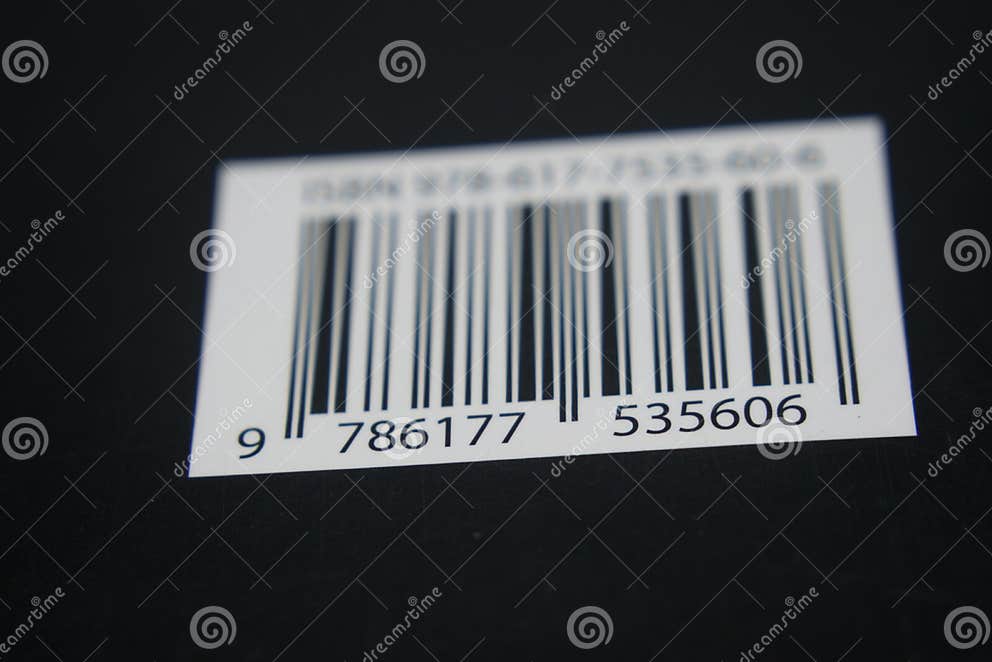 Barcode close up editorial stock image. Image of data - 169408629