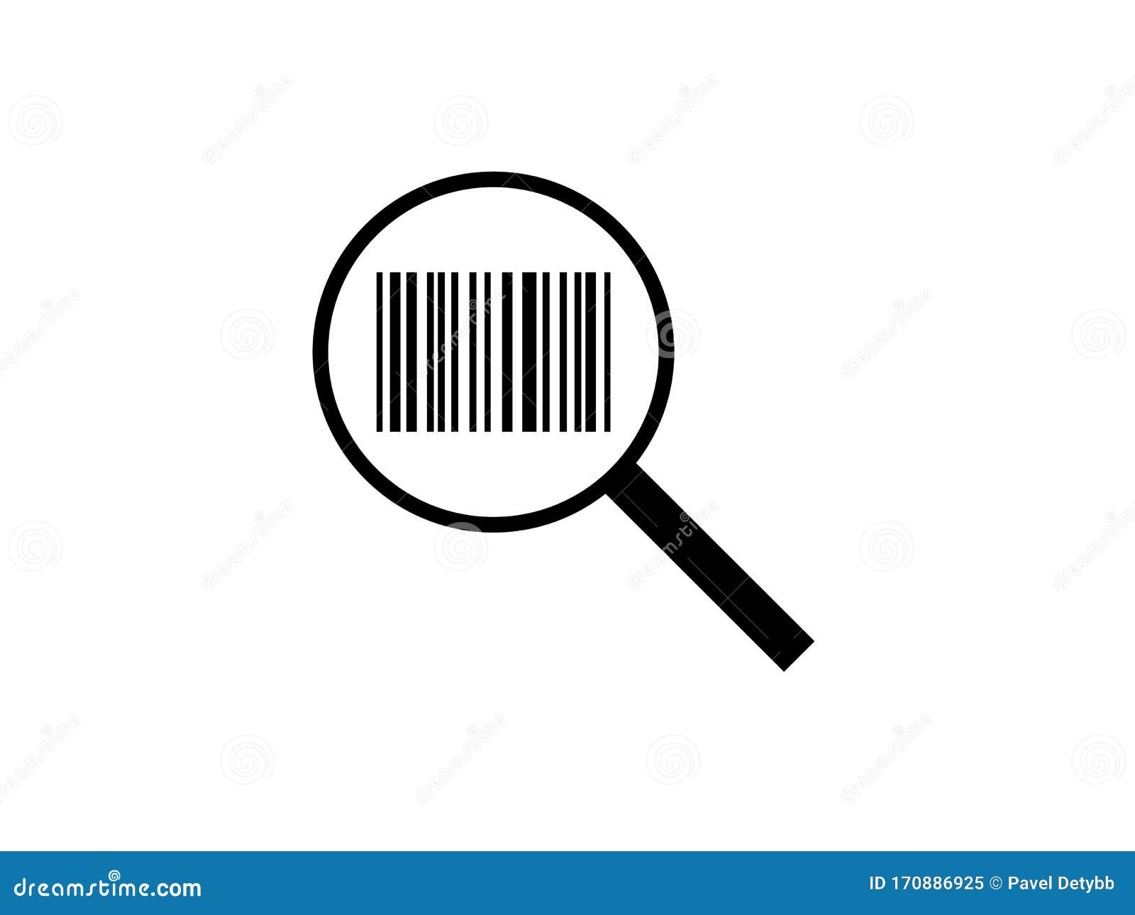 Barcode, Code Icon. Vector Illustration, Flat Design Stock Illustration ...