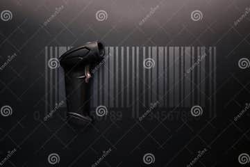 Barcode Concept. Retail Label Barcode Scan. Reader Laser Scanner for ...