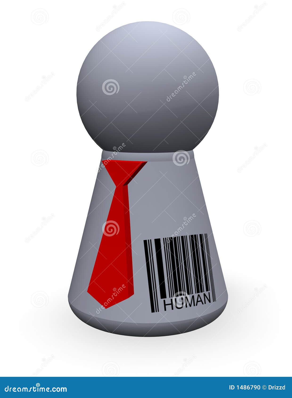 Barcode human stock illustration. Illustration of mankind - 1486790