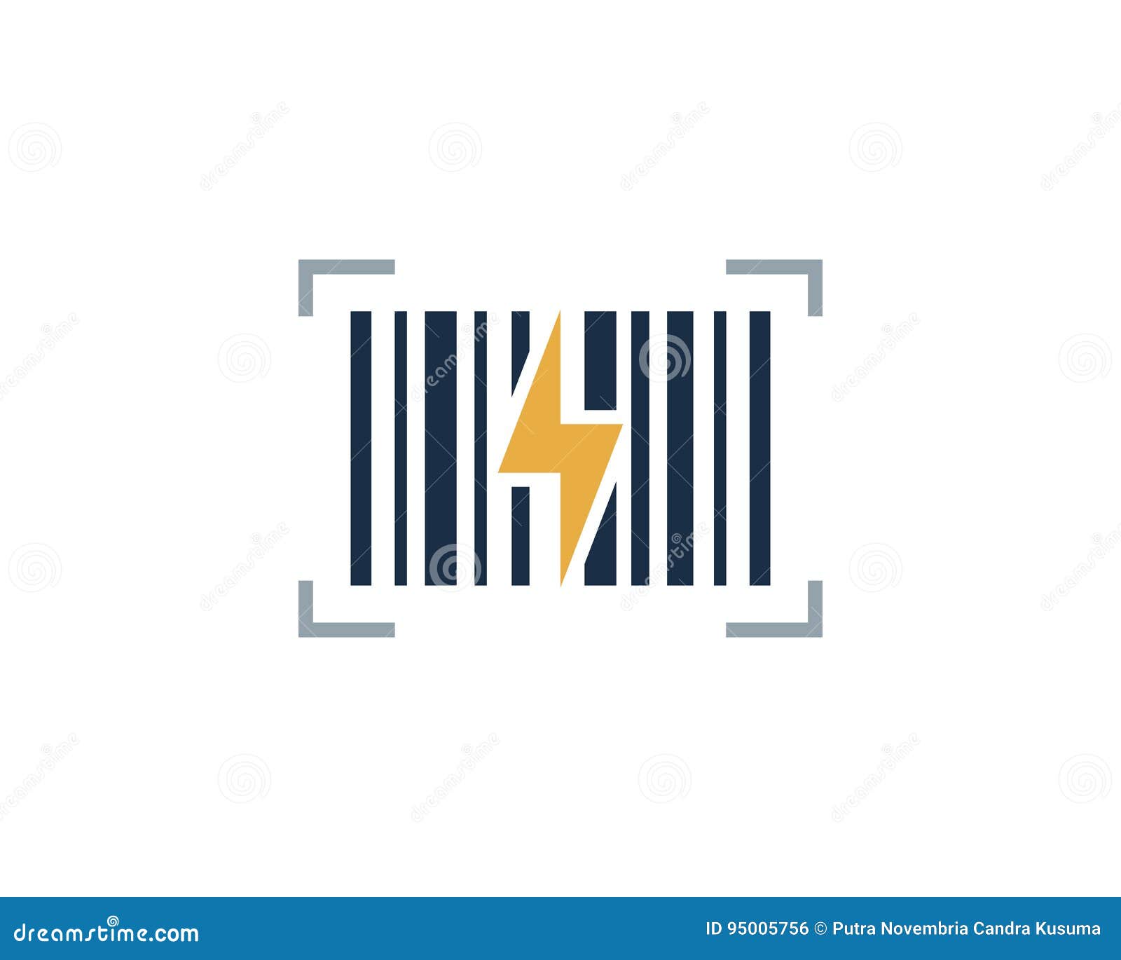 Barcode Icon Logo Design Element Stock Vector - Illustration of ...