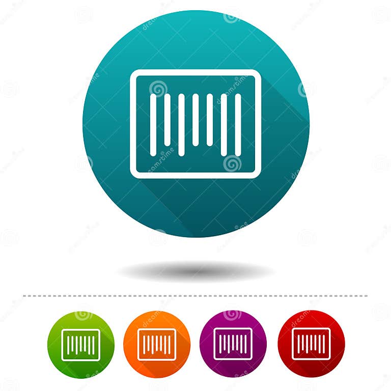 Barcode Icon. Price Scan Symbol Sign Stock Illustration - Illustration ...