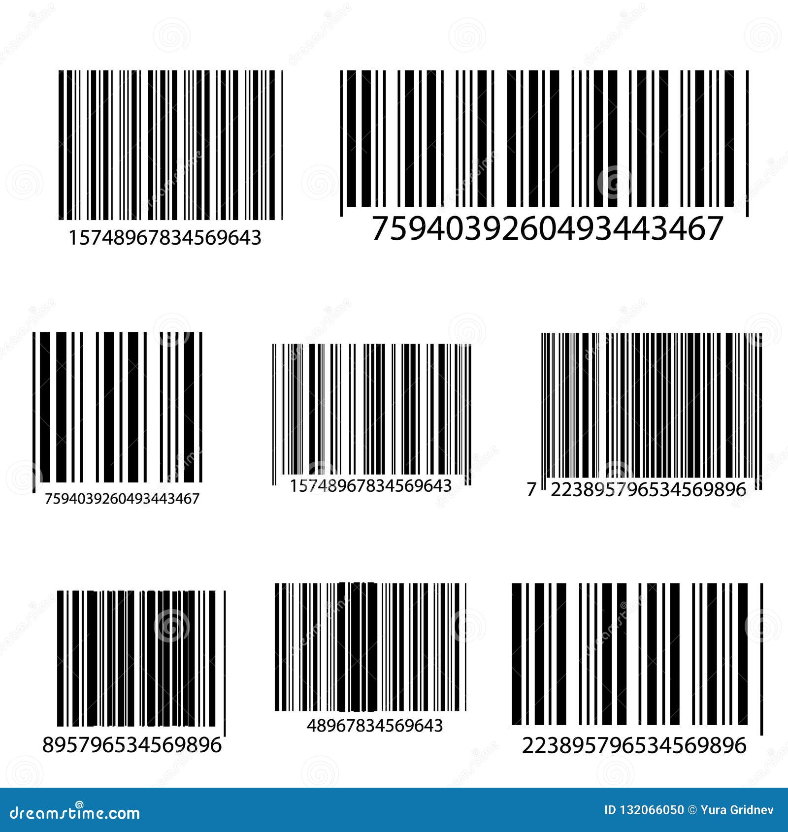 Barcode Isolated on Transparent Background. Vector Icon Stock Vector ...