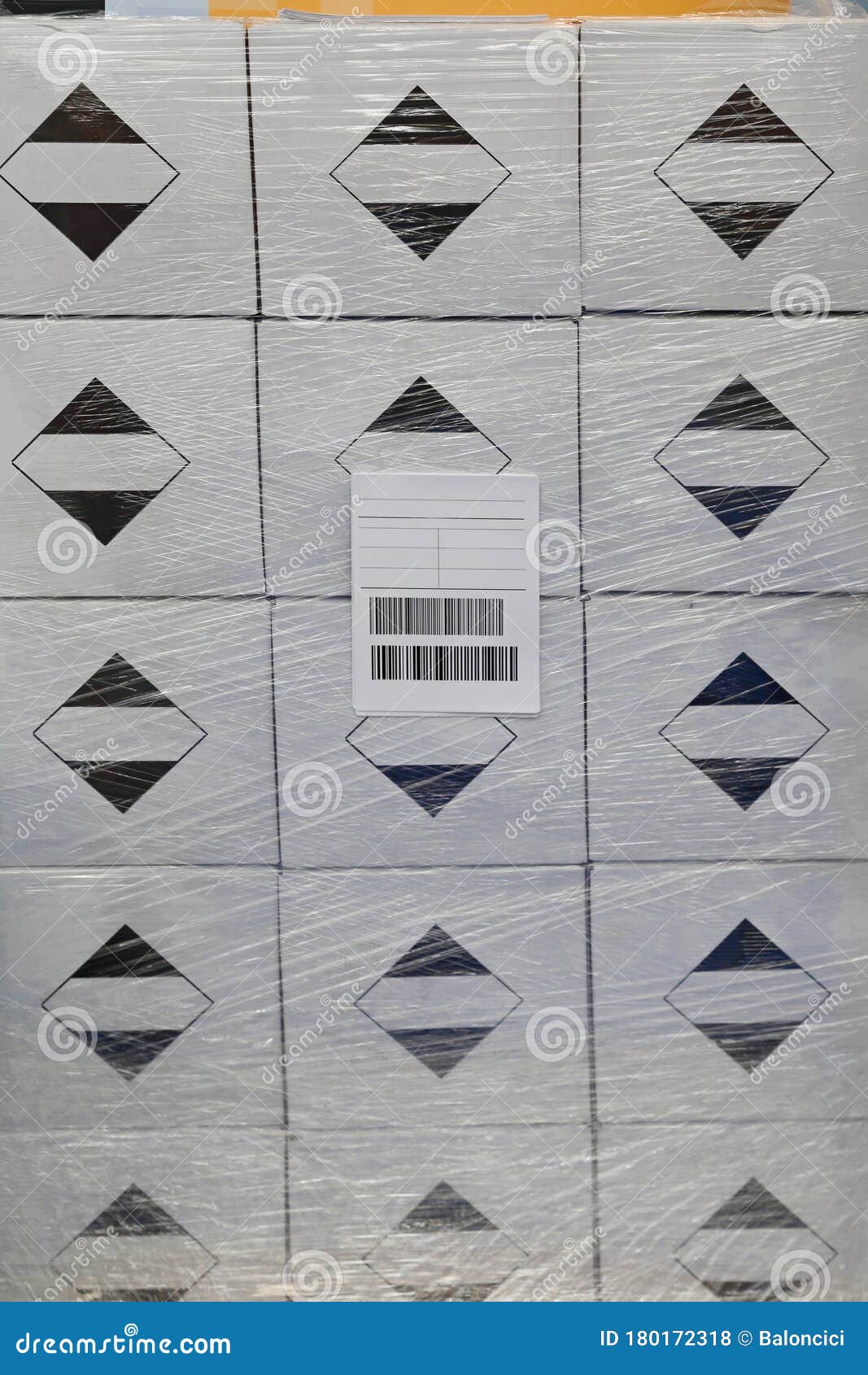 Barcode Label Boxes stock photo. Image of label, sticker - 180172318