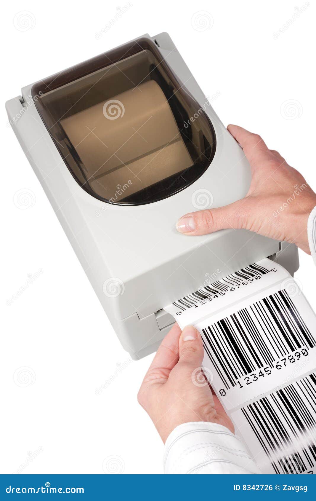 Barcode Label Printer Stock Image | CartoonDealer.com #39807799