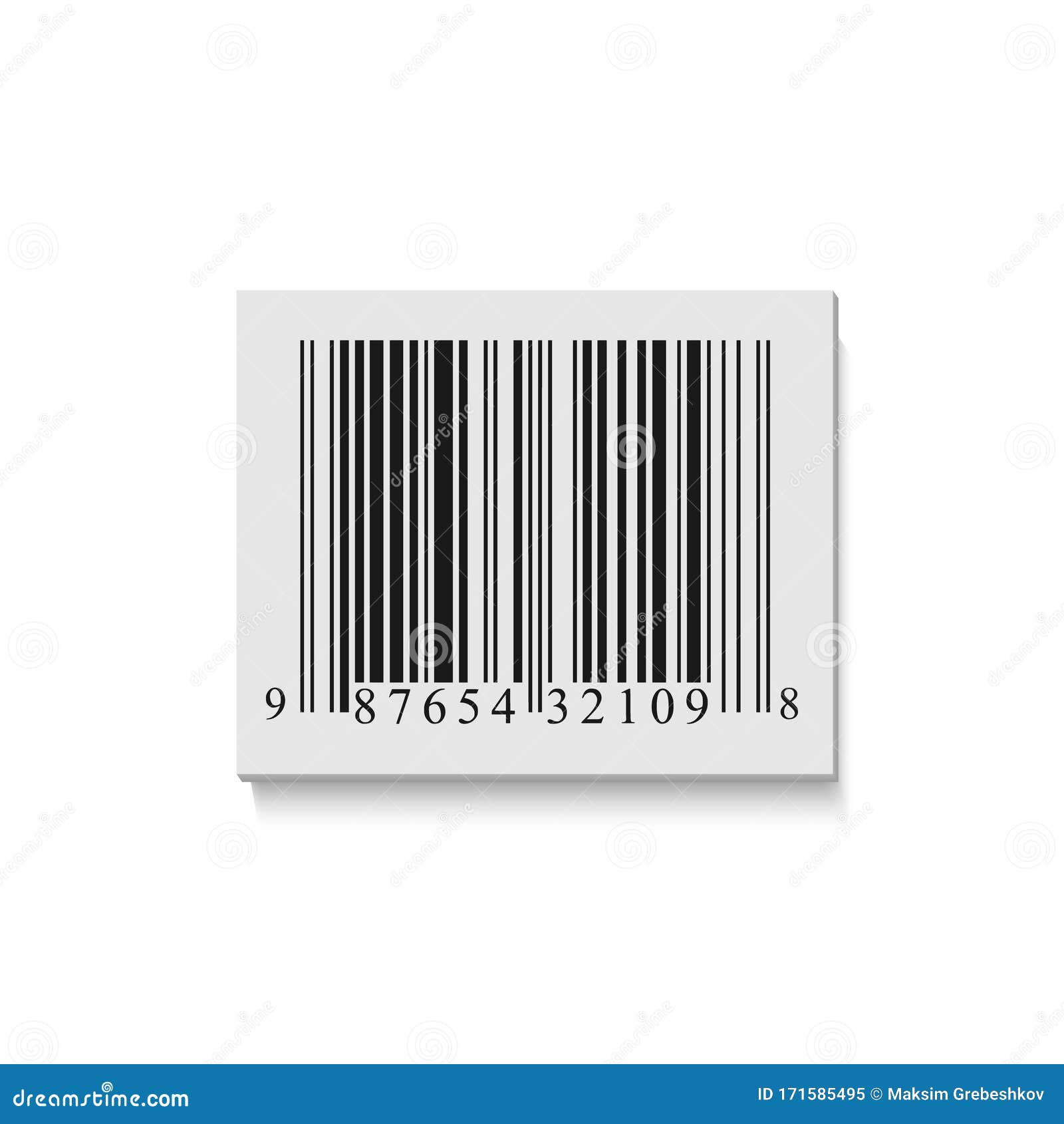 Barcode label sticker stock illustration. Illustration of sale - 171585495