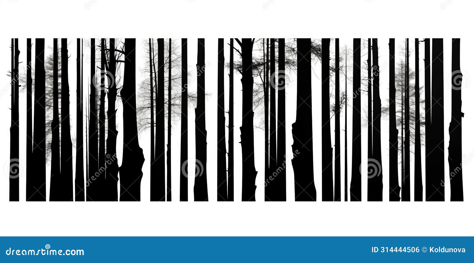 Barcode For ID, Silhouettes Of People, Silhouette Vector Stock ...