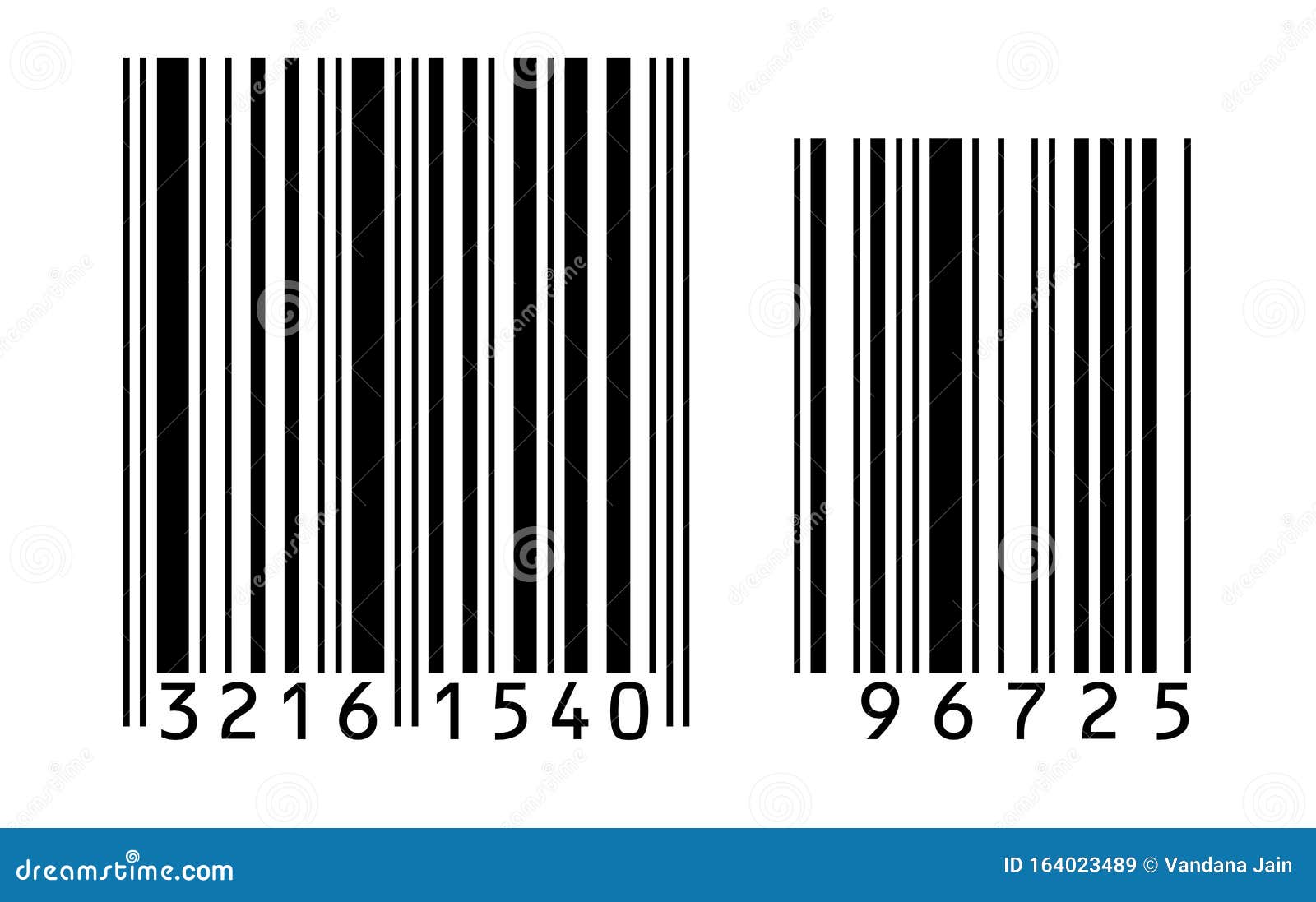 Barcode.Barcode Vector.a Simple Black Barcode Like it is Used on Nearly All Products Stock ...