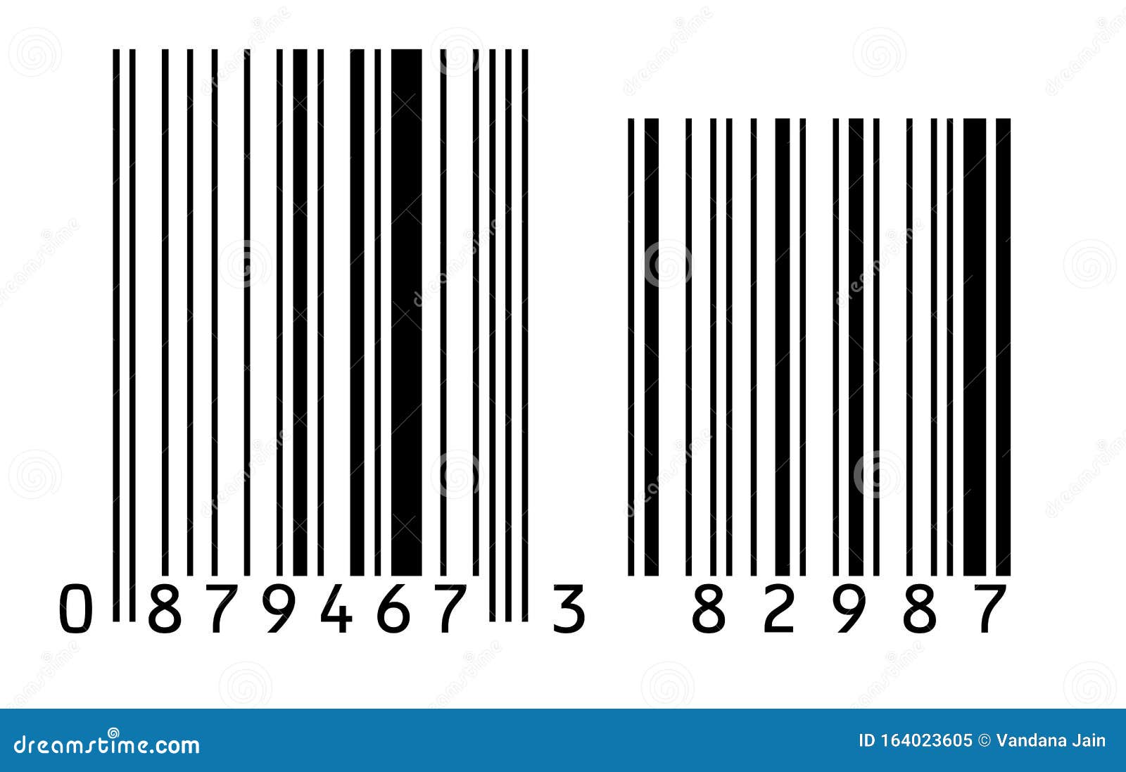 Barcode.Barcode Vector.a Simple Black Barcode Like it is Used on Nearly ...