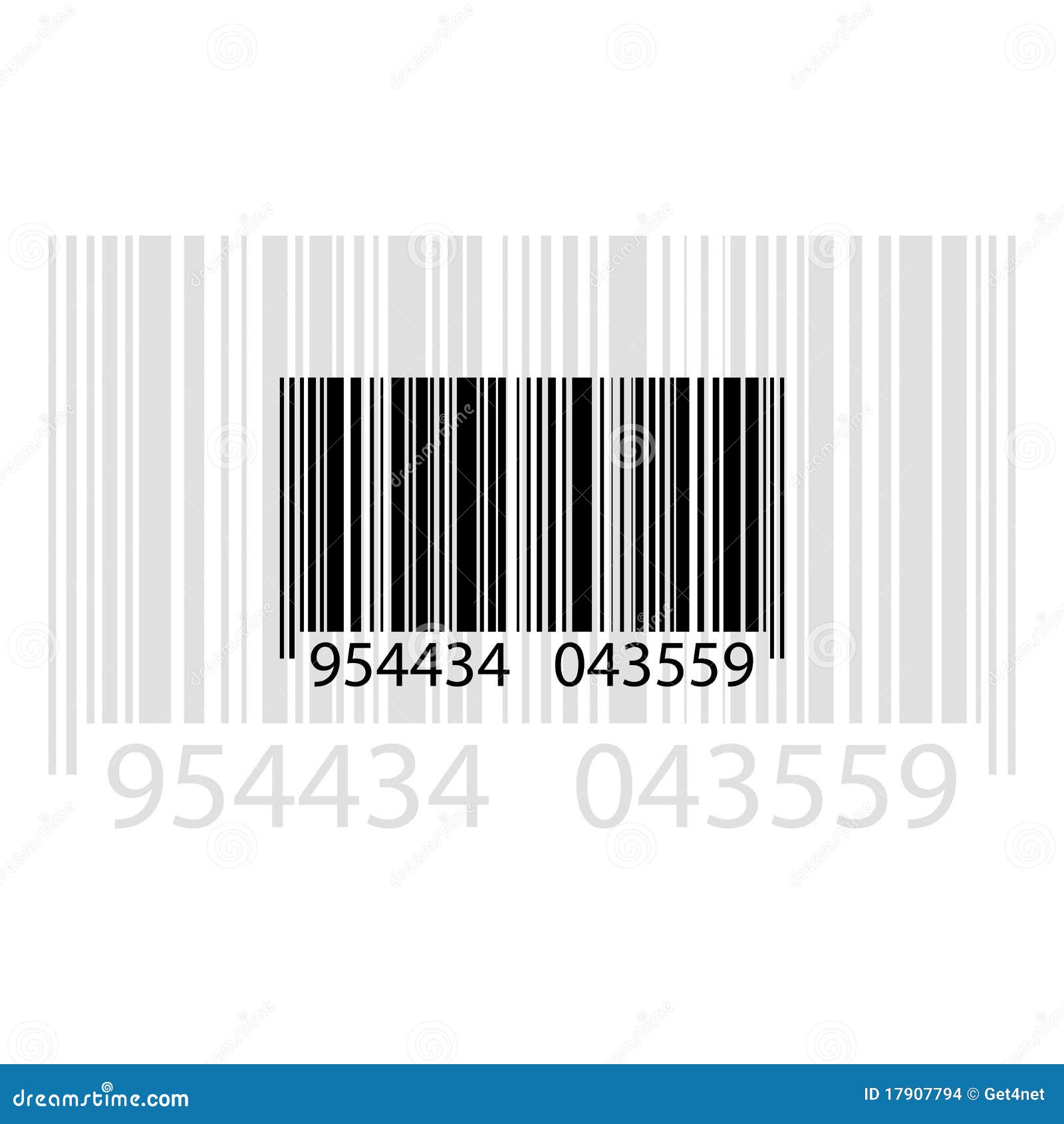 Barcode Without Numbers Horizontal