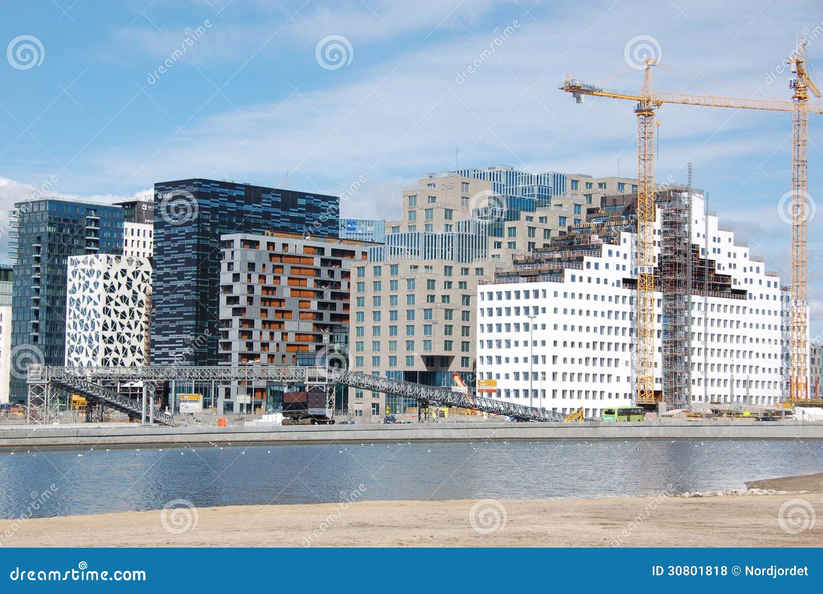 Barcode Oslo stock photo. Image of bridge, construction - 30801818