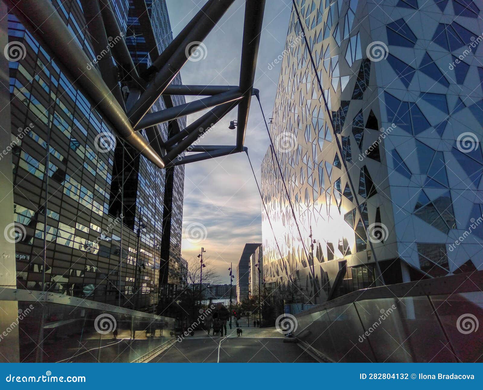 Barcode Project in Oslo, Norway Editorial Photography - Image of ...