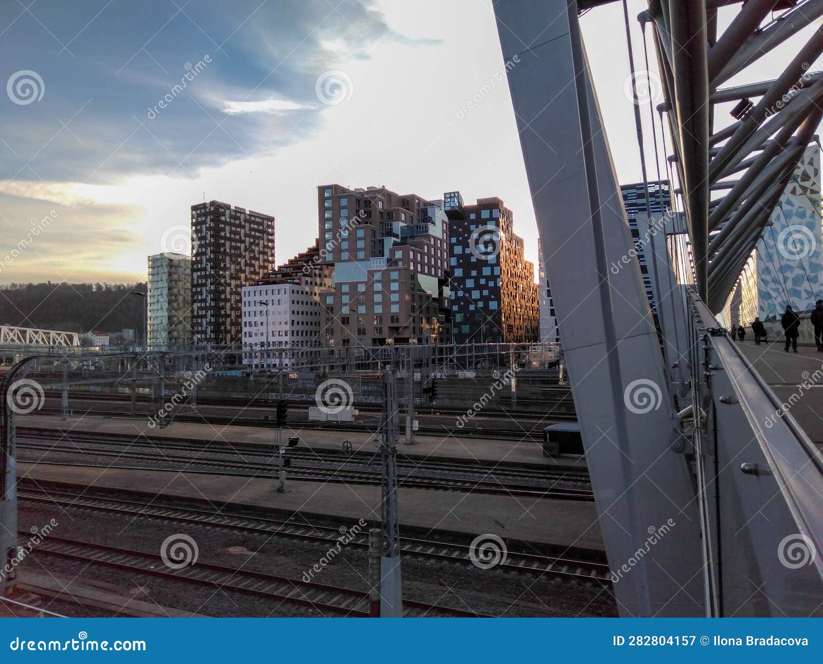 Barcode Project in Oslo, Norway Editorial Photography - Image of ...