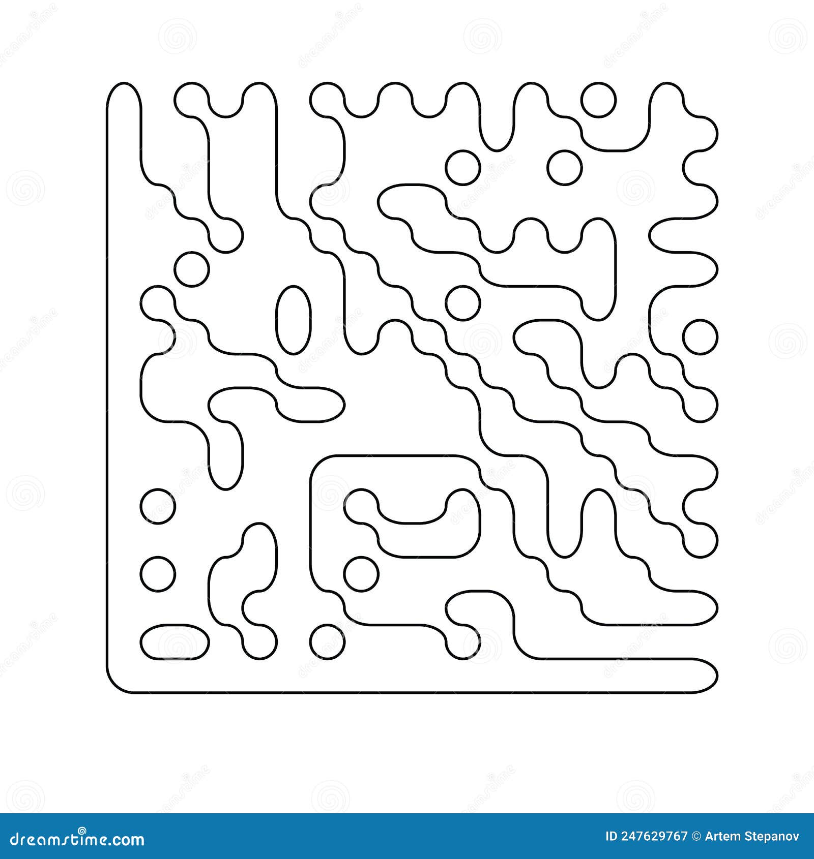 Barcode, QR Code stock vector. Illustration of lined - 247629767