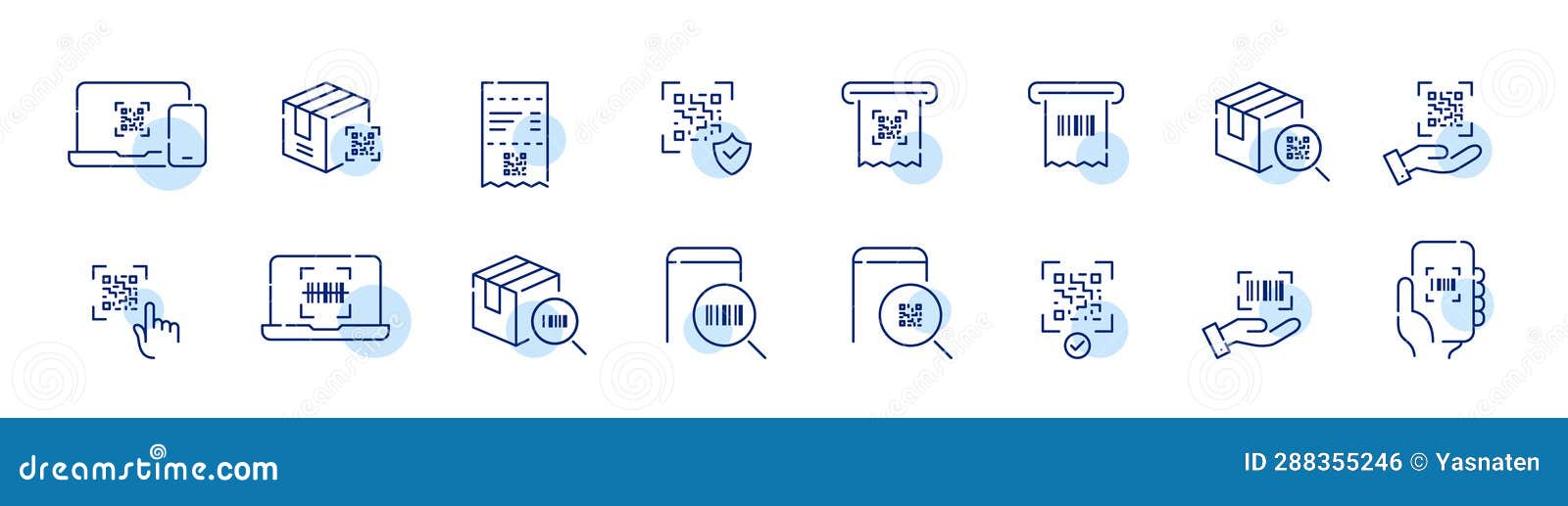 Barcode and Qr Code Reading Applications. Print on Receipt, Delivery ...